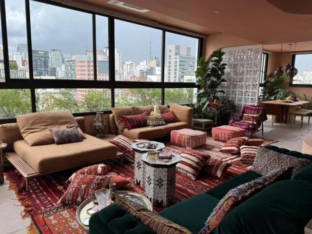 Cobertura Duplex 449m²,4 Suítes, 4 Vagas Jardim América