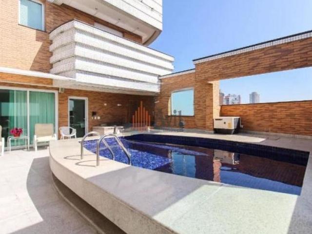 Cobertura Duplex 421m² com 4 quartos, 3 suítes à Venda no Anália Franco
