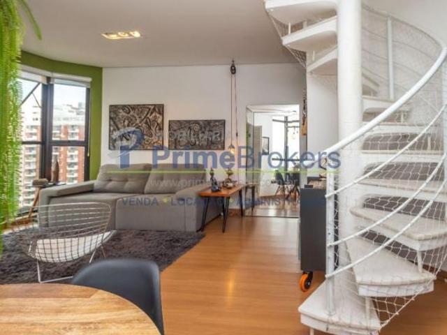 Cobertura Duplex, 80m² 2 Dormitórios, 2 Vagas, Piscina Privativa Moema
