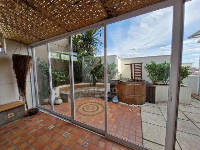 Cobertura Duplexpara alugar em Moema com 110m², 2 suites, 2 vagas, churrasqueira e ofurô