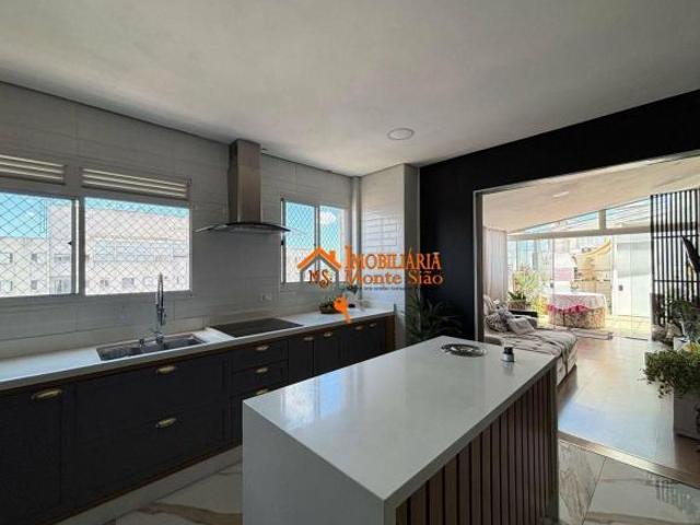 Cobertura em Cocaia, Guarulhos/SP de 101m² 3 quartos à venda por R$ 745.000,00