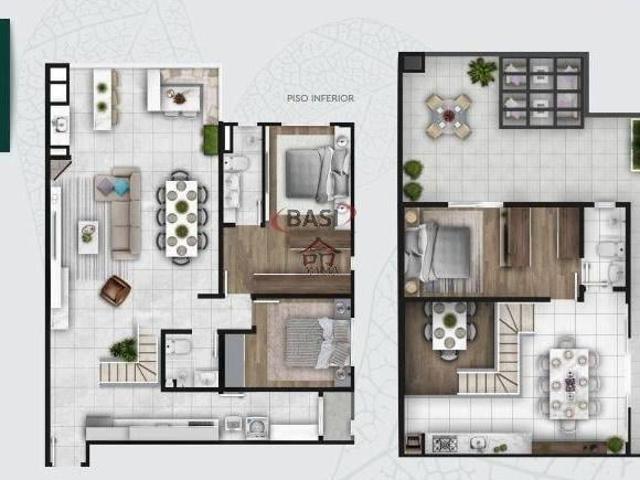 COBERTURA EM CONDOMINIO CLUB NO BACACHERI