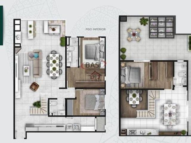 COBERTURA EM CONDOMINIO CLUB NO BACACHERI