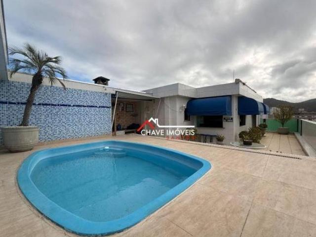 Cobertura em Campo Grande, Santos/SP de 207m² 2 quartos à venda por R$ 1.200.000,00