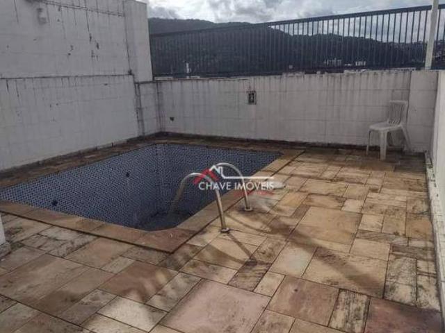 Cobertura em Campo Grande, Santos/SP de 300m² 2 quartos à venda por R$ 850.000,00