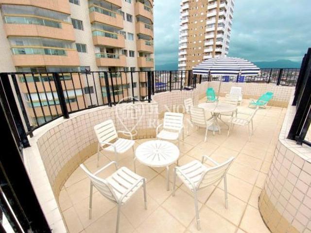 Cobertura em Campo da Aviação, Praia Grande/SP de 208m² 3 quartos à venda por R$ 1.160.000,00