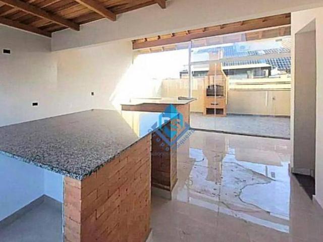 Cobertura em Campestre, Santo André/SP de 177m² 2 quartos à venda por R$ 630.000,00