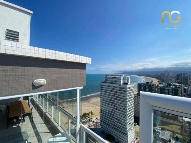 Cobertura em Canto do Forte, Praia Grande/SP de 217m² 4 quartos à venda por R$ 3.000.000,00