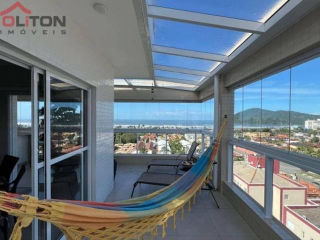 Cobertura em Centro, Bertioga/SP de 163m² 3 quartos à venda por R$ 2.100.000,00