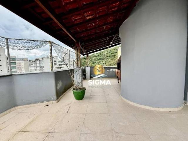 Cobertura em Centro, Guarujá/SP de 120m² 3 quartos à venda por R$ 850.000,00