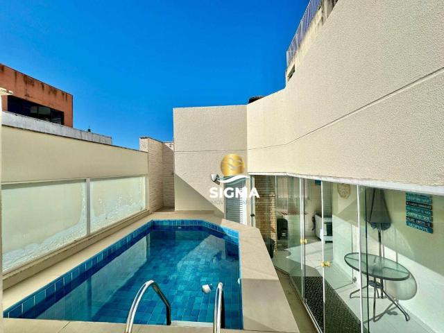 Cobertura em Centro, Guarujá/SP de 170m² 3 quartos para locação R$ 8.000,00/mes
