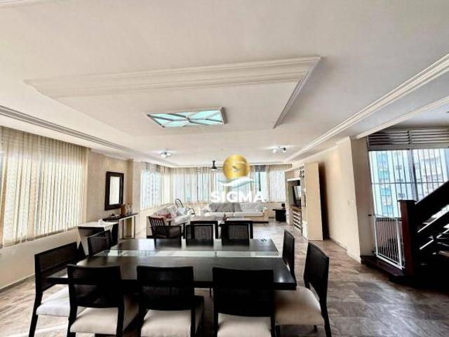 Cobertura em Centro, Guarujá/SP de 239m² 6 quartos à venda por R$ 1.500.000,00