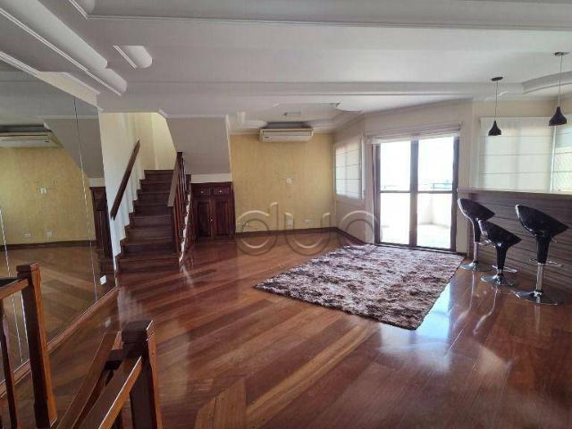 Cobertura em Centro, Piracicaba/SP de 309m² 4 quartos à venda por R$ 799.900,00 ou para locação R$ 4.000,00/mes