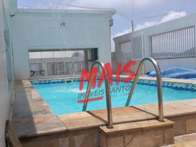 Cobertura em Aparecida, Santos/SP de 311m² 3 quartos à venda por R$ 2.199.900,00