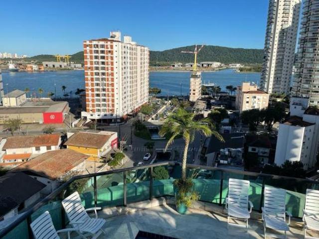 Cobertura em Avenida General San Martin Ponta da Praia Santos/SP