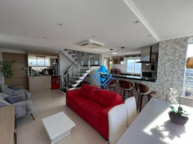 Cobertura em Balneário Maracanã, Praia Grande/SP de 143m² 3 quartos à venda por R$ 1.390.000,00