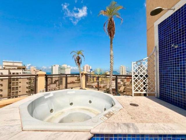 Cobertura em Balneário Cidade Atlântica, Guarujá/SP de 140m² 3 quartos à venda por R$ 1.000.000,00