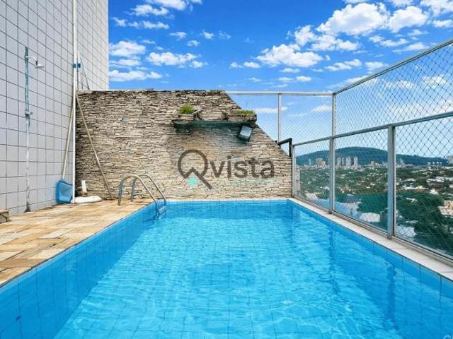 Cobertura em Balneário Cidade Atlântica, Guarujá/SP de 86m² 2 quartos à venda por R$ 650.000,00