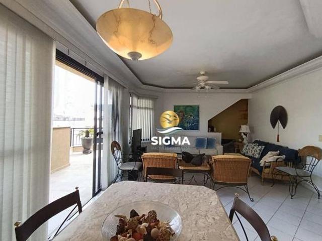 Cobertura em Balneário Guarujá, Guarujá/SP de 280m² 3 quartos à venda por R$ 980.000,00