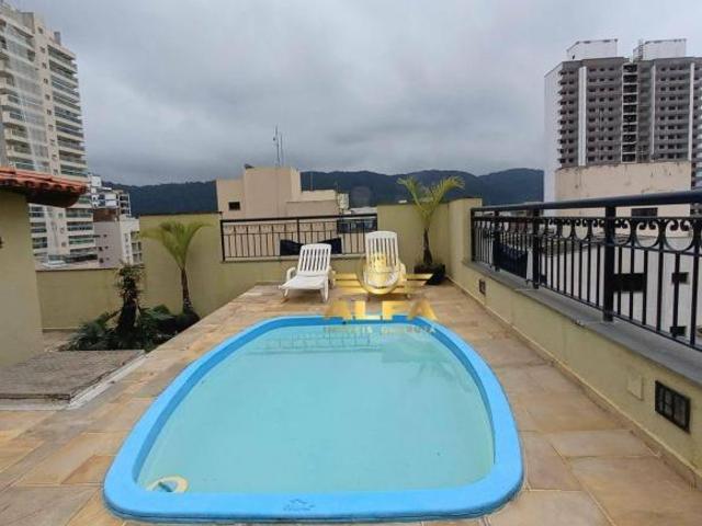 Cobertura em Balneário Guarujá, Guarujá/SP de 210m² 3 quartos à venda por R$ 950.000,00