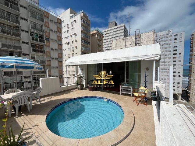 Cobertura em Barra Funda, Guarujá/SP de 174m² 4 quartos à venda por R$ 749.000,00