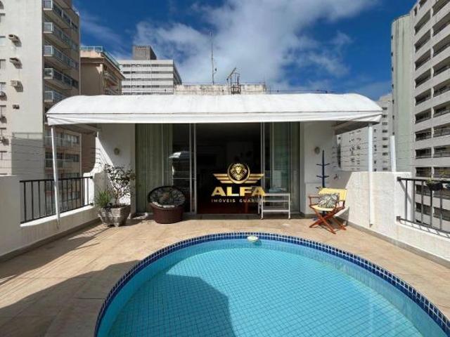 Cobertura em Barra Funda, Guarujá/SP de 174m² 4 quartos à venda por R$ 750.000,00