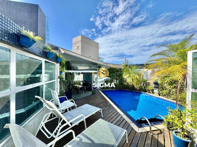 Cobertura em Barra Funda, Guarujá/SP de 182m² 3 quartos à venda por R$ 1.549.000,00