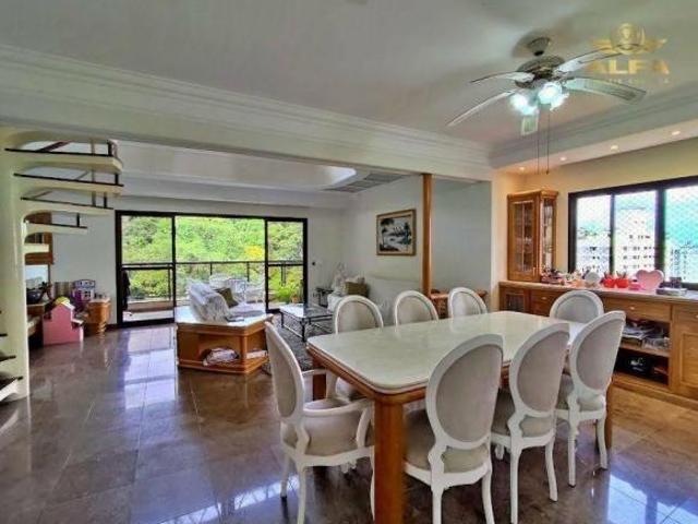 Cobertura em Barra Funda, Guarujá/SP de 500m² 3 quartos à venda por R$ 2.300.000,00