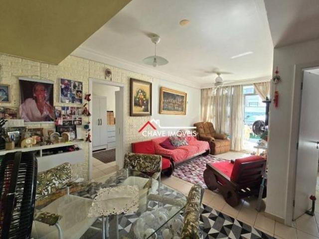 Cobertura em Gonzaga, Santos/SP de 100m² 2 quartos à venda por R$ 640.000,00