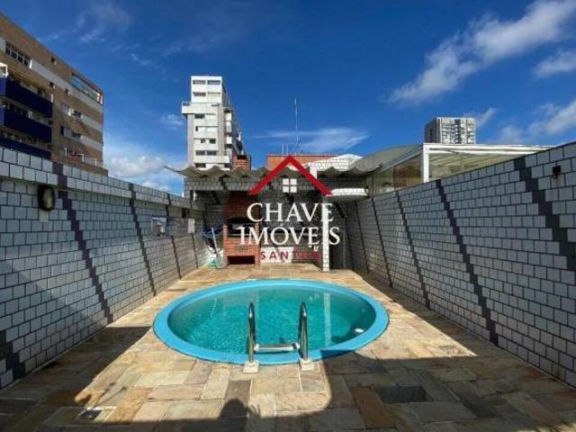 Cobertura em Gonzaga, Santos/SP de 160m² 2 quartos à venda por R$ 1.170.000,00
