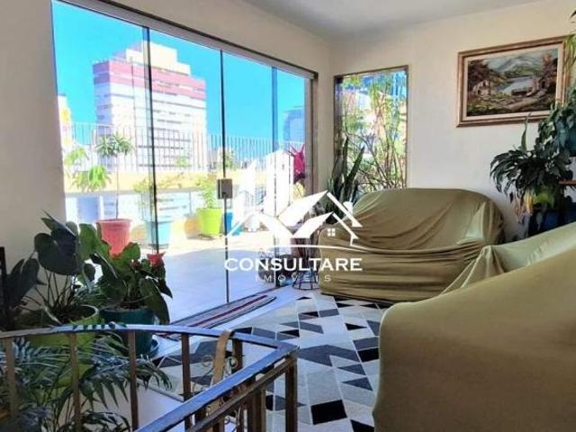 Cobertura em Gonzaga, Santos/SP de 258m² 3 quartos à venda por R$ 1.696.000,00