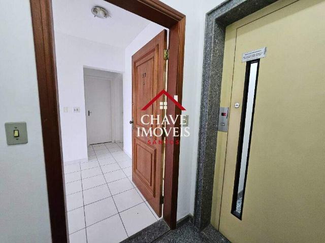 Cobertura em Embaré, Santos/SP de 150m² 2 quartos para locação R$ 3.500,00/mes