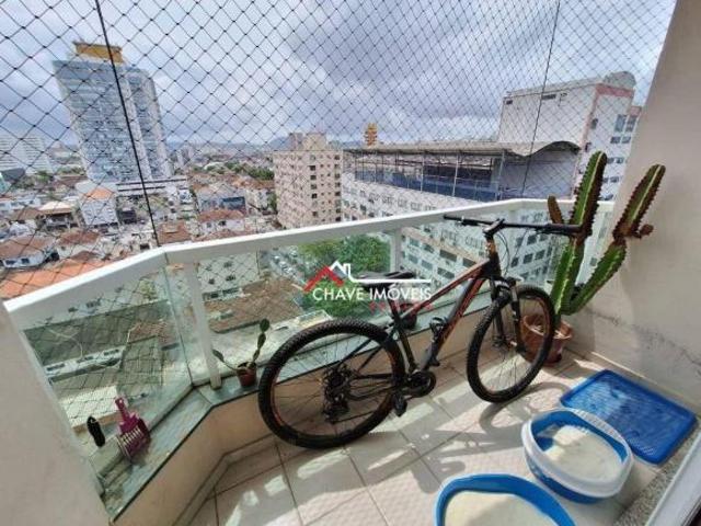 Cobertura em Encruzilhada, Santos/SP de 200m² 3 quartos à venda por R$ 950.000,00