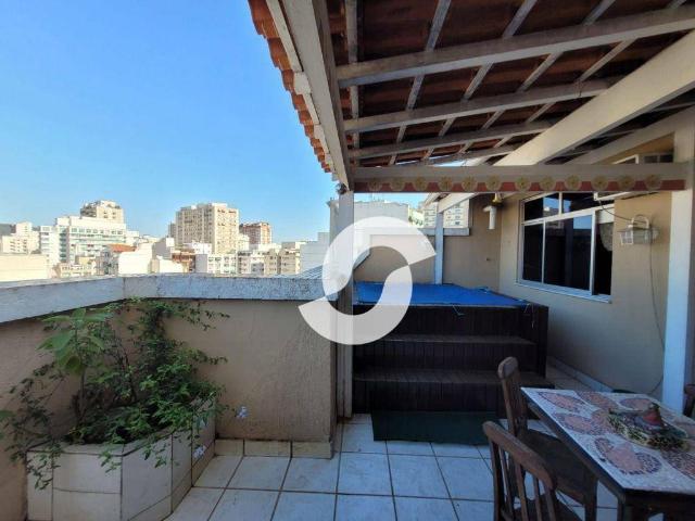 Cobertura em Icaraí, Niterói/RJ de 165m² 2 quartos à venda por R$ 1.189.000,00