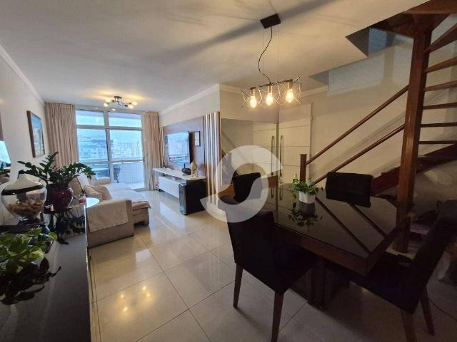 Cobertura em Icaraí, Niterói/RJ de 175m² 2 quartos à venda por R$ 1.399.000,00