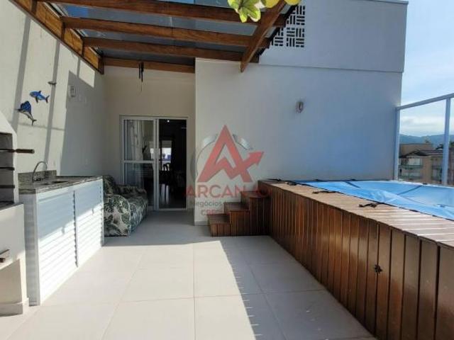 Cobertura em Itaguá, Ubatuba/SP de 126m² 3 quartos à venda por R$ 1.300.000,00