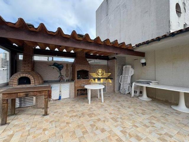 Cobertura em Jardim Astúrias, Guarujá/SP de 148m² 2 quartos à venda por R$ 1.200.000,00