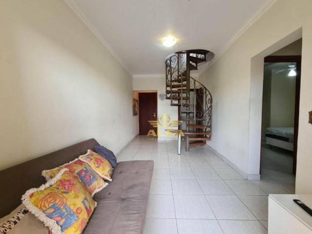 Cobertura em Jardim das Conchas, Guarujá/SP de 120m² 2 quartos à venda por R$ 450.000,00