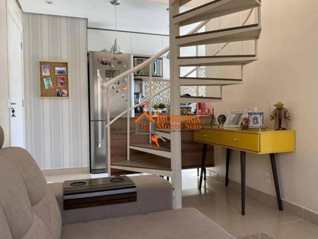 Cobertura em Jardim Las Vegas, Guarulhos/SP de 86m² 2 quartos à venda por R$ 430.000,00