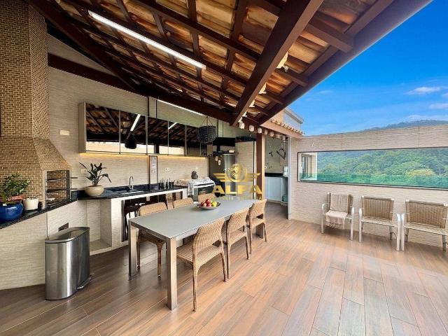 Cobertura em Jardim Las Palmas, Guarujá/SP de 120m² 3 quartos à venda por R$ 699.000,00