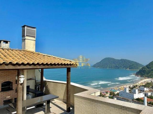 Cobertura em Jardim Las Palmas, Guarujá/SP de 318m² 3 quartos à venda por R$ 2.500.000,00