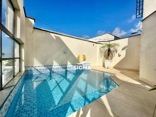 Cobertura em Jardim São Miguel, Guarujá/SP de 133m² 2 quartos para locação R$ 6.000,00/mes