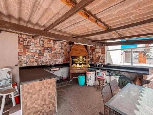 Cobertura em Jardim São Miguel, Guarujá/SP de 204m² 2 quartos à venda por R$ 425.000,00