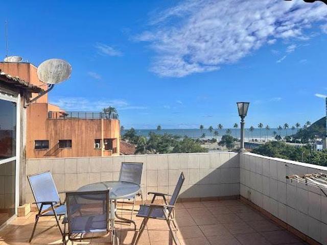 Cobertura em Jardim Tejereba, Guarujá/SP de 170m² 4 quartos à venda por R$ 650.000,00