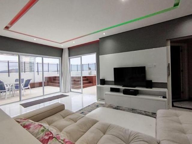 Cobertura em Jardim Três Marias, Guarujá/SP de 147m² 3 quartos à venda por R$ 1.200.000,00