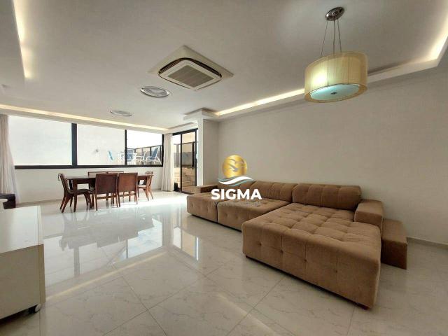 Cobertura em Loteamento João Batista Julião, Guarujá/SP de 164m² 3 quartos à venda por R$ 909.900,00