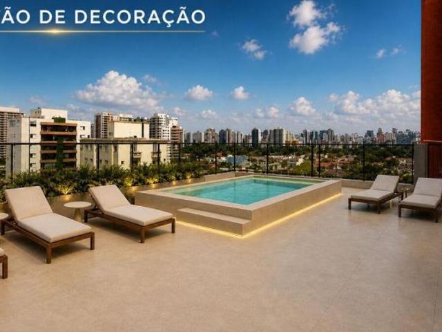 Cobertura em Moema Atmos Moema 4 suites 345 m² 3 vagas