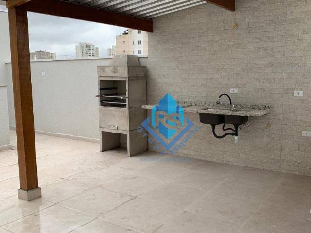 Cobertura em Santa Maria, Santo André/SP de 105m² 2 quartos à venda por R$ 598.900,00