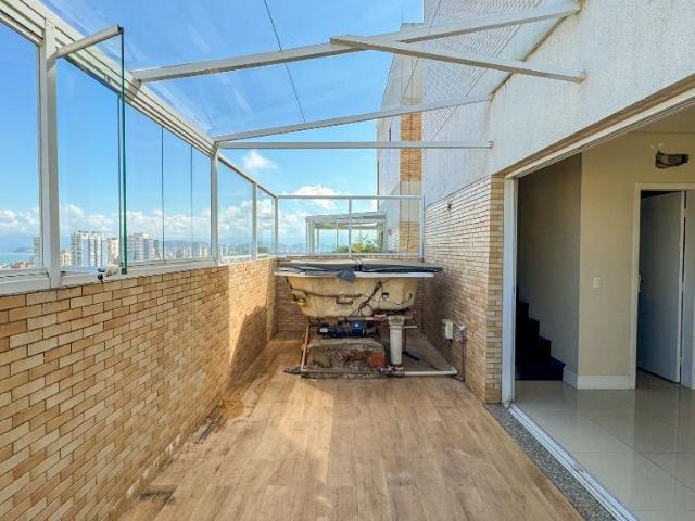 Cobertura em Ponta da Praia, Santos/SP de 189m² 3 quartos à venda por R$ 2.289.000,00