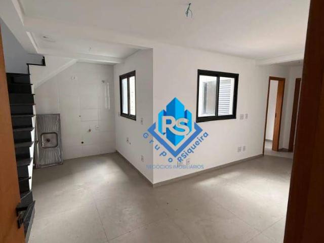 Cobertura em Parque Erasmo Assunção, Santo André/SP de 80m² 2 quartos à venda por R$ 462.000,00